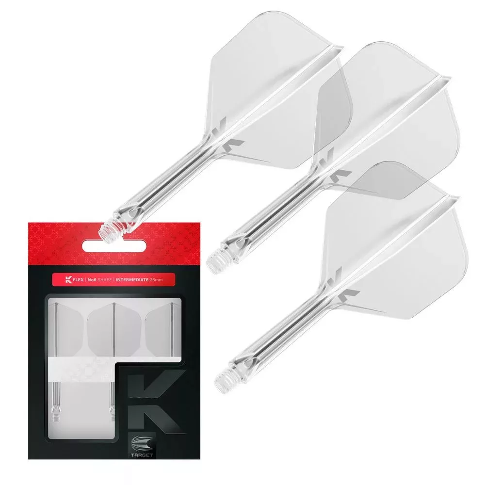 Darts toll és szár egyben Target K-Flex átlátszó, no6 toll é